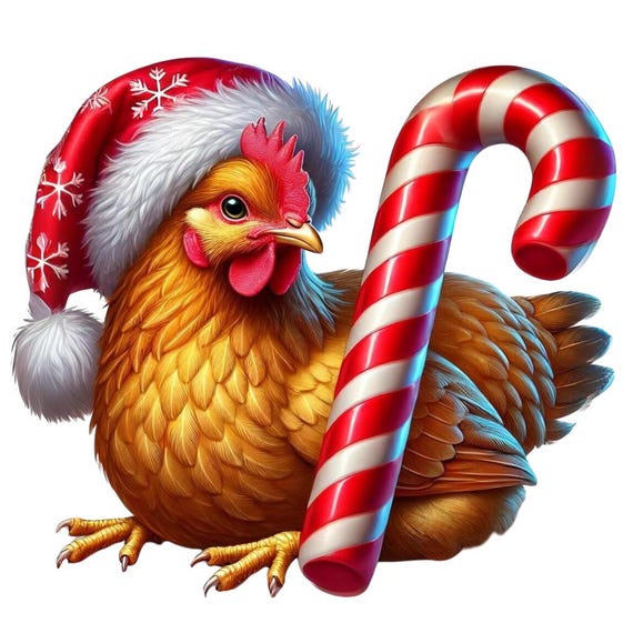 Clipart Di Pollo Di Natale