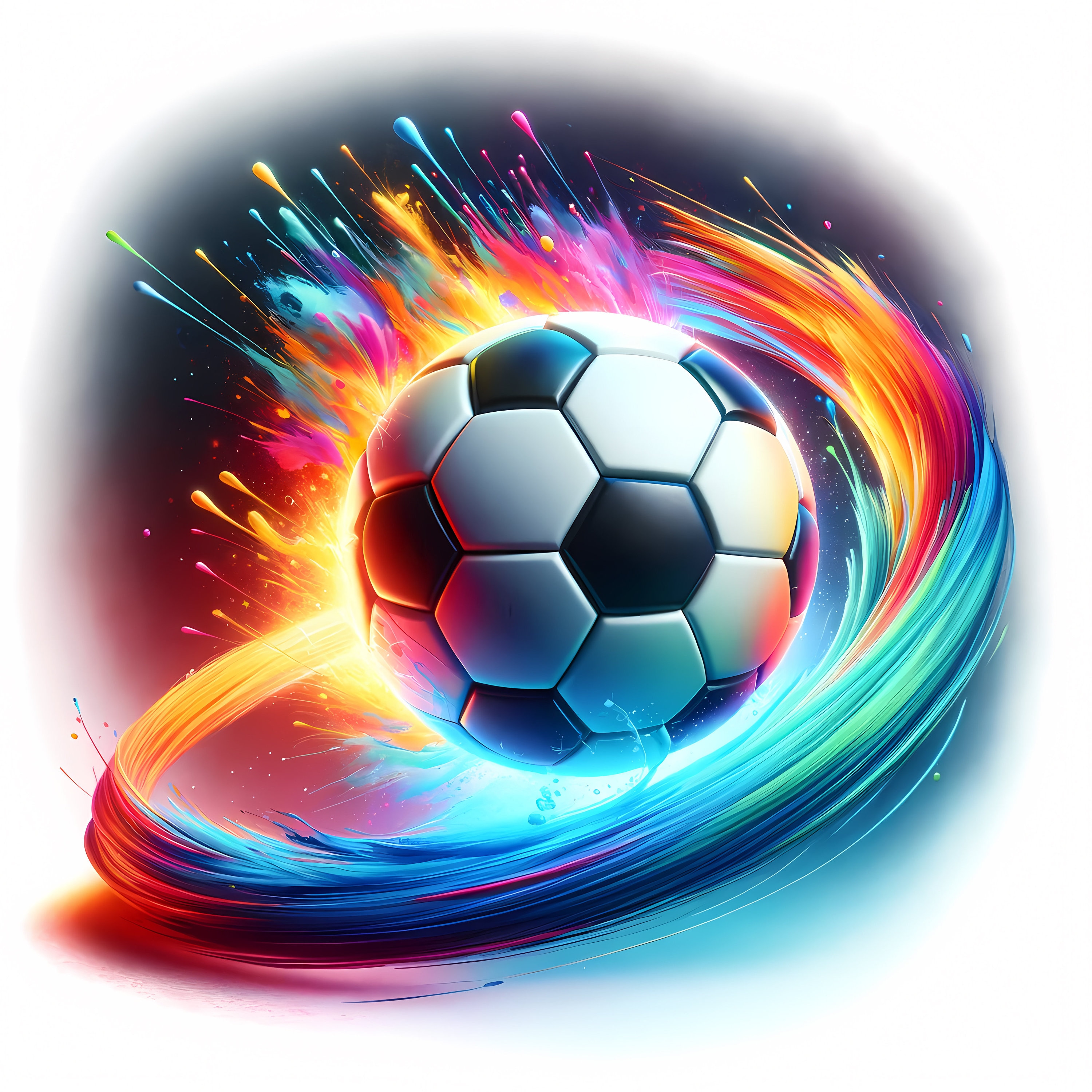 Soccer Ball Clipart 10 High-quality Jpgs Football Clipart Bundle ...