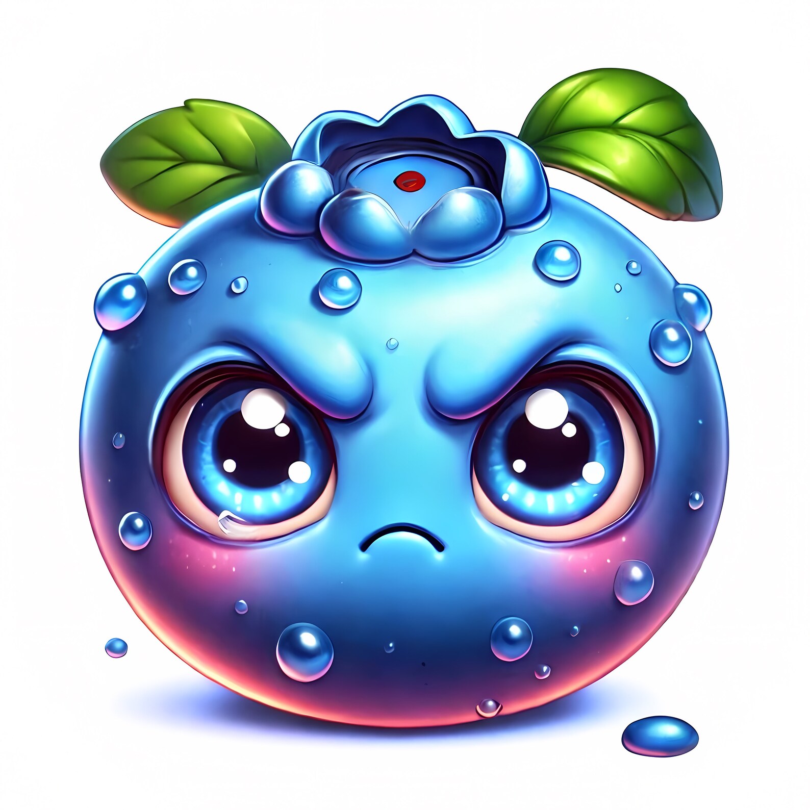 Cute Blueberry Clipart Bundle | High-quality Fruit Art (digital ...