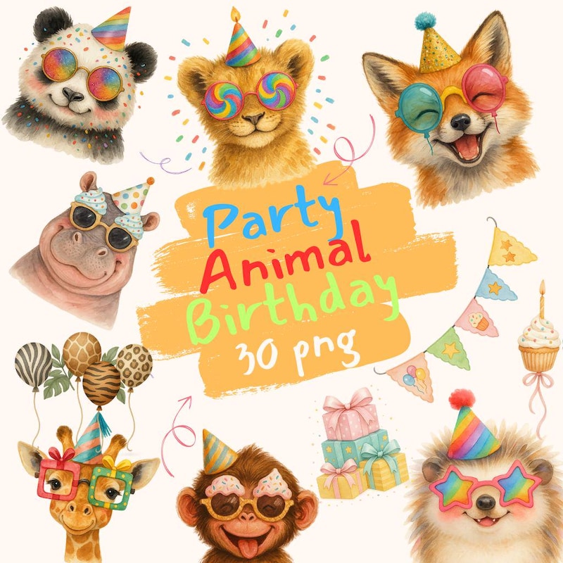 Party Animal - Etsy
