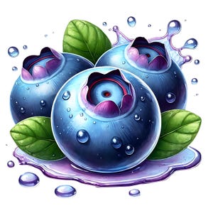 Fruits Clipart | 12 High-quality Jpgs | Realistic Vibrant Fruits ...