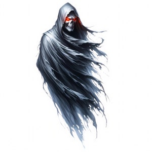 Grim Reaper Clipart | 13 High-quality Jpgs | Clipart Bundle | Wall Art ...