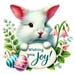 Easter Bunny Clipart Bundle, Holiday Art, Commercial Use (digital ...