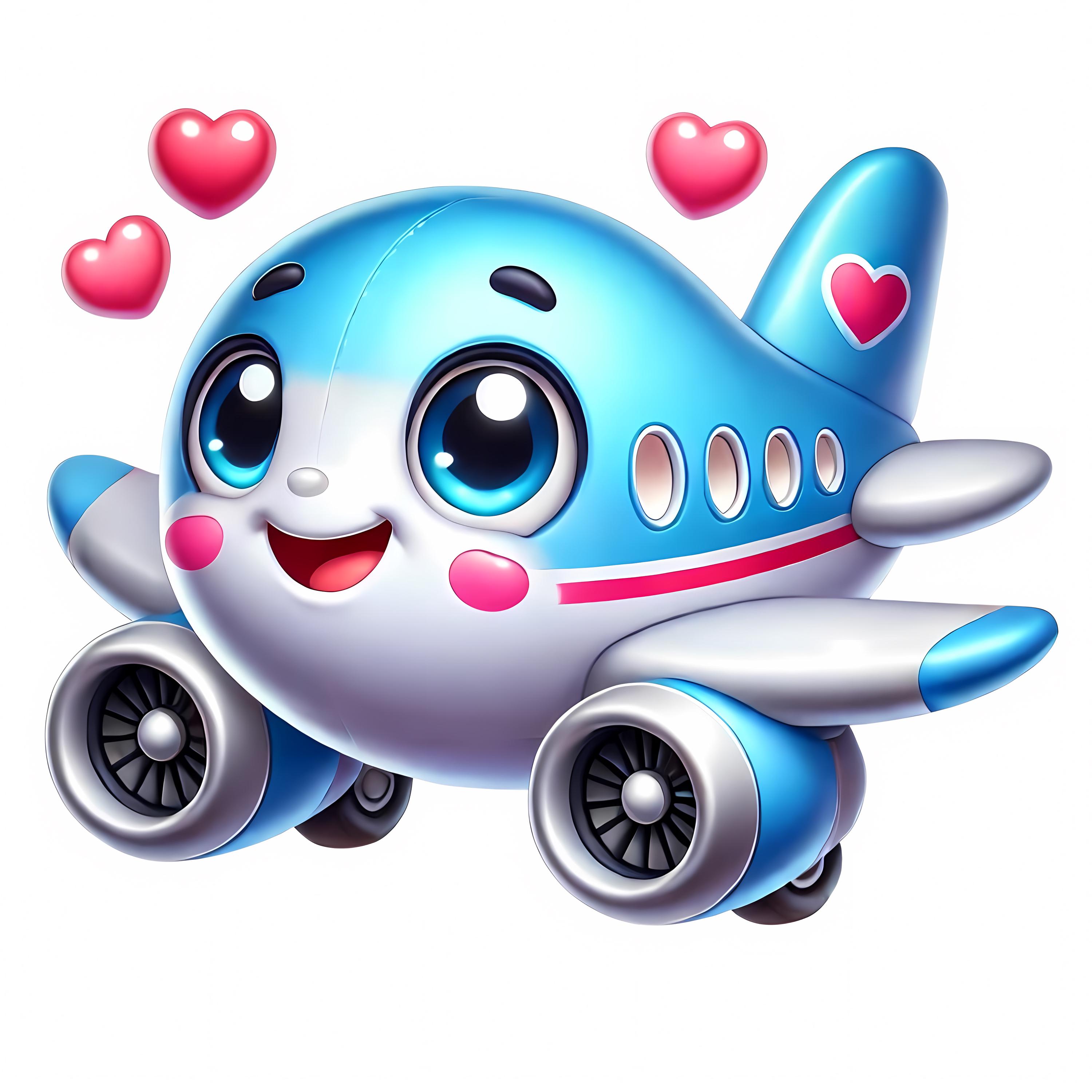 Cute Airplane Clipart Bundle | Aviation Art Printables (commercial Use ...