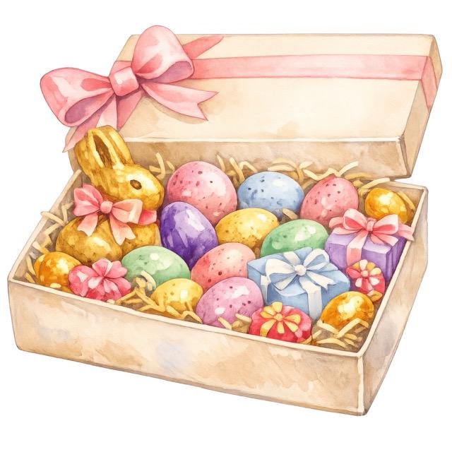Candy Easter Clipart: Easter Sweets Graphics, Digital Download, 14 PNG ...