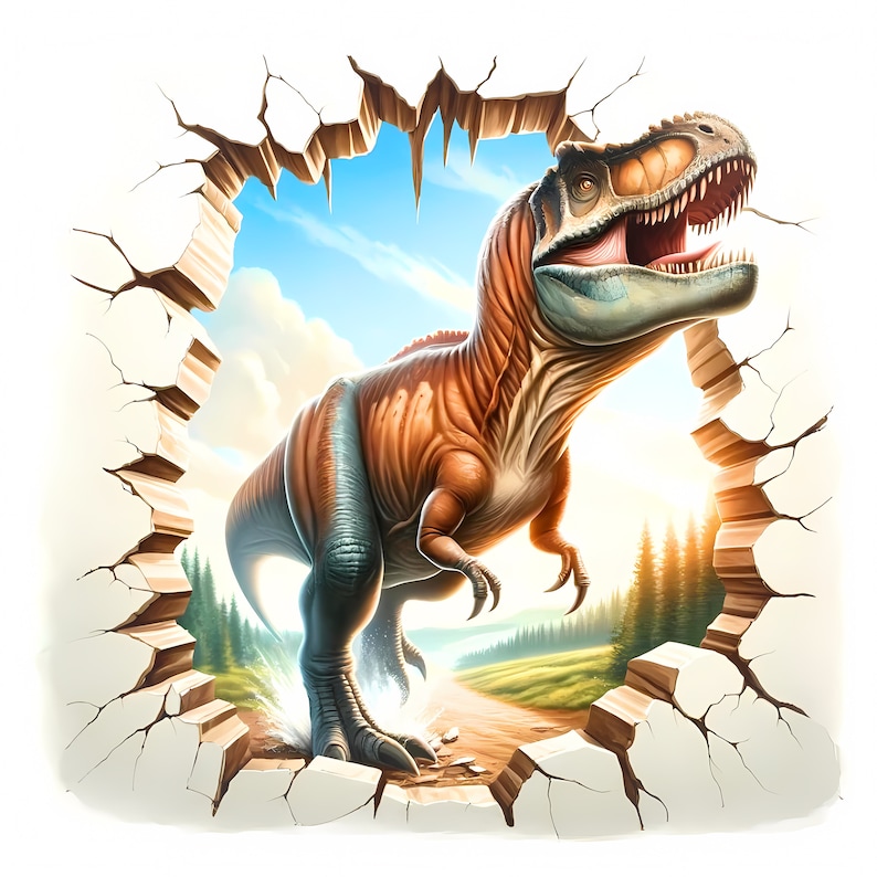 3D Dinosaur Clipart 12 High-quality Jpgs Realistic Dinosaur Clipart ...