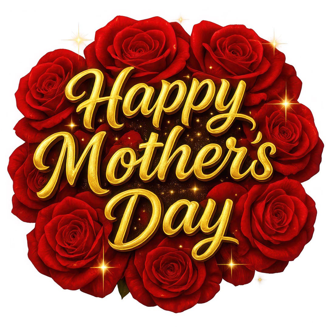 Floral Mother's Day Clipart, Holiday Graphics (digital Download) Set of ...