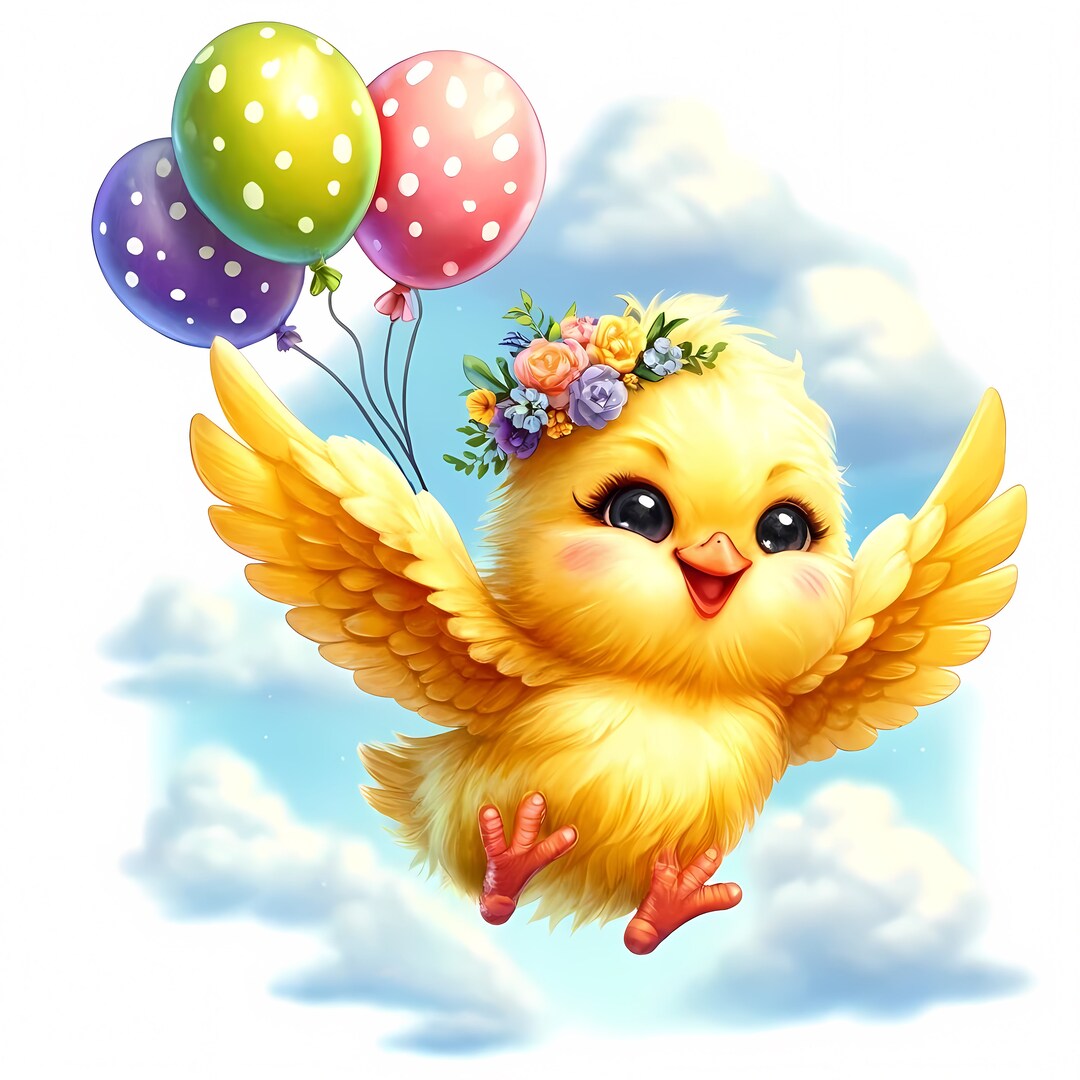 Cute Chicken Clipart 11 High-quality Jpgs Adorable Chicken With ...