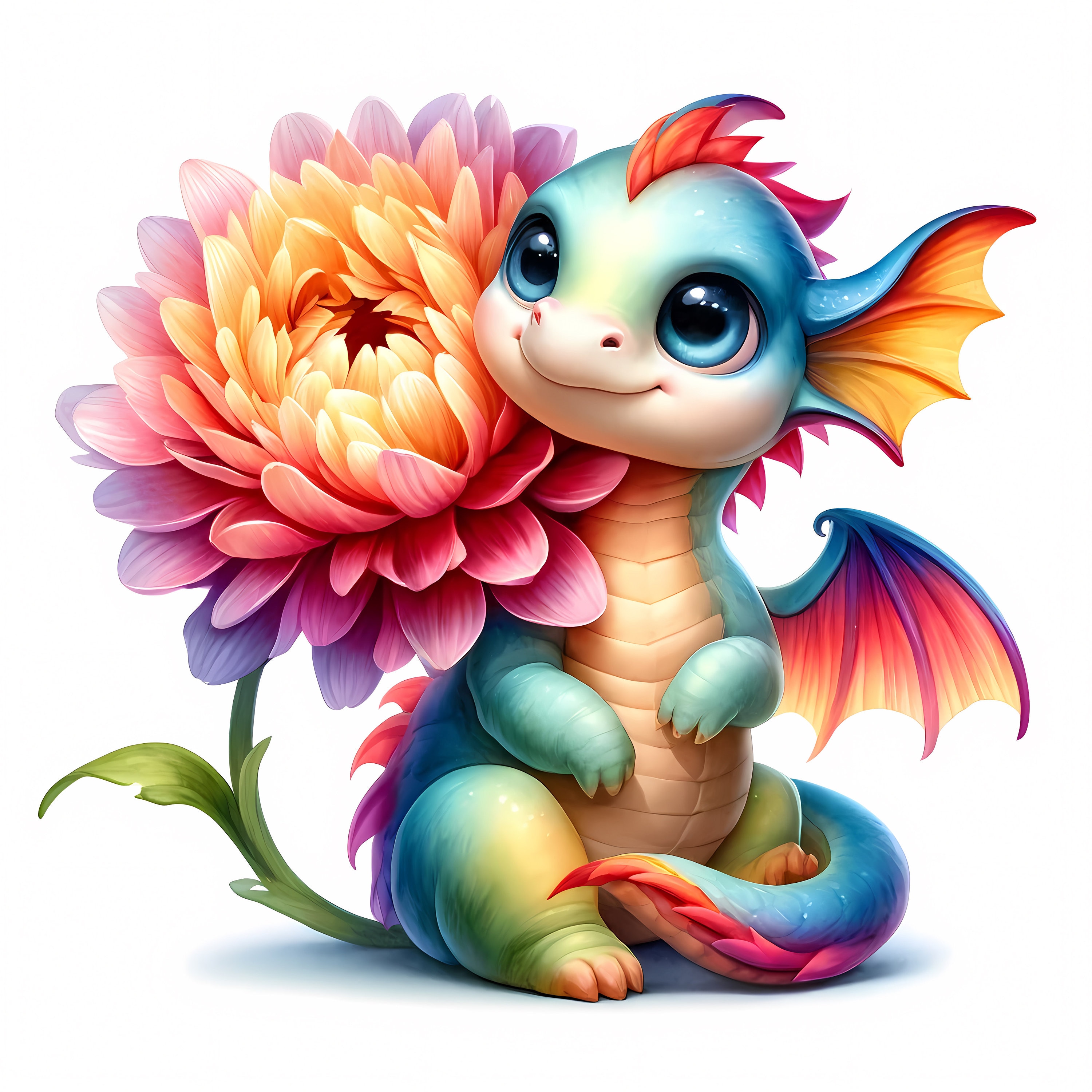 Cute Dragon Clipart 10 High-quality Jpgs Adorable Cute Dragon Clipart ...