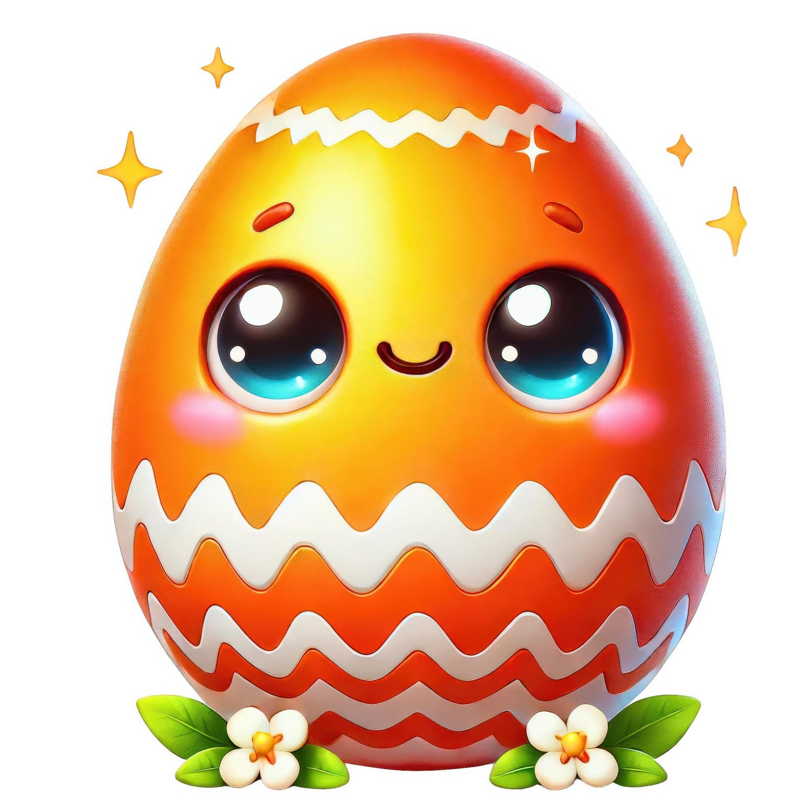Cute Easter Egg Clipart Bundle | High-quality Designs (digital Download ...