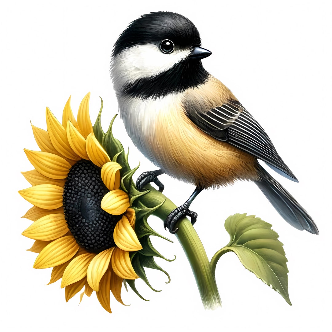 Chickadee Clipart | 11 High-quality Jpgs | Stunning Chickadee Clipart ...