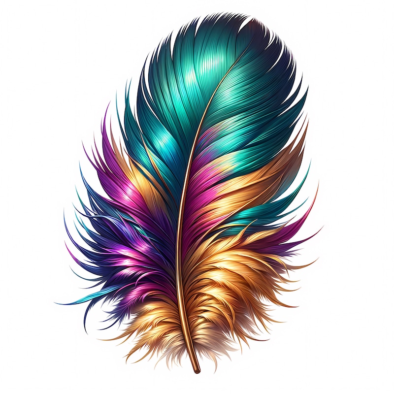Feather Art Print - Etsy
