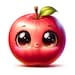 Cute Apple Clipart Bundle | Nursery Art Printables (digital Download ...