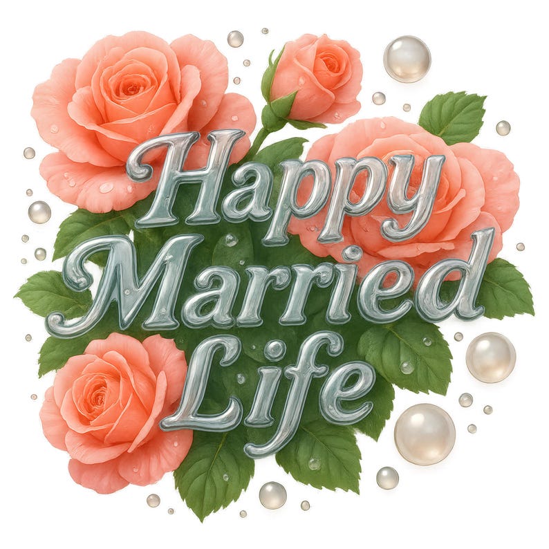 Happy Marriage Day Clipart: Wedding Celebration Pngs (commercial Use ...