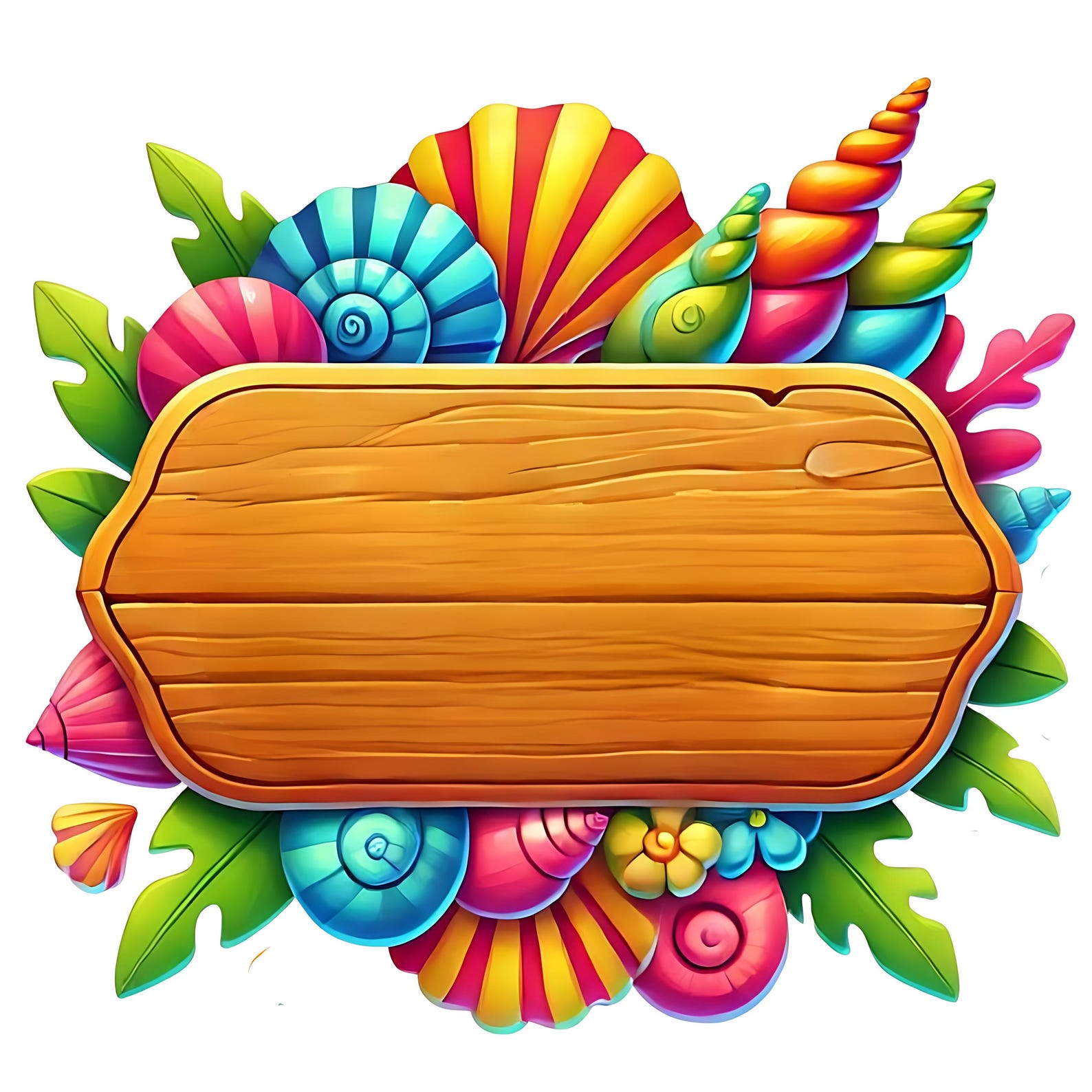 Tropical Beach Sign Clipart: Summer Art Bundle (digital Download ...