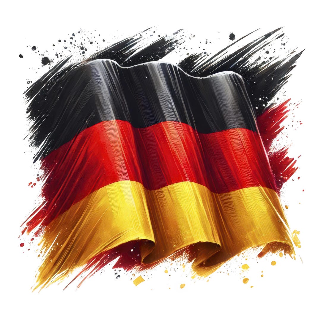 11 PNG, Germany Flag Clipart Vibrant Germany Flag Bundle European Flag ...