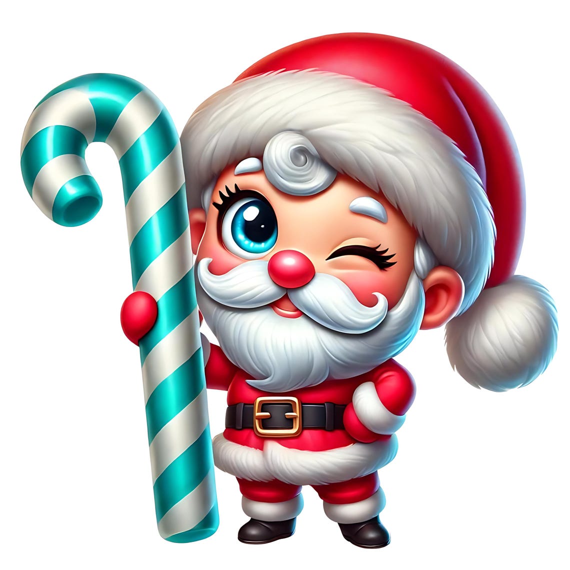 Cute Christmas Gnome Clipart Bundle | Holiday Jpgs (digital Download ...