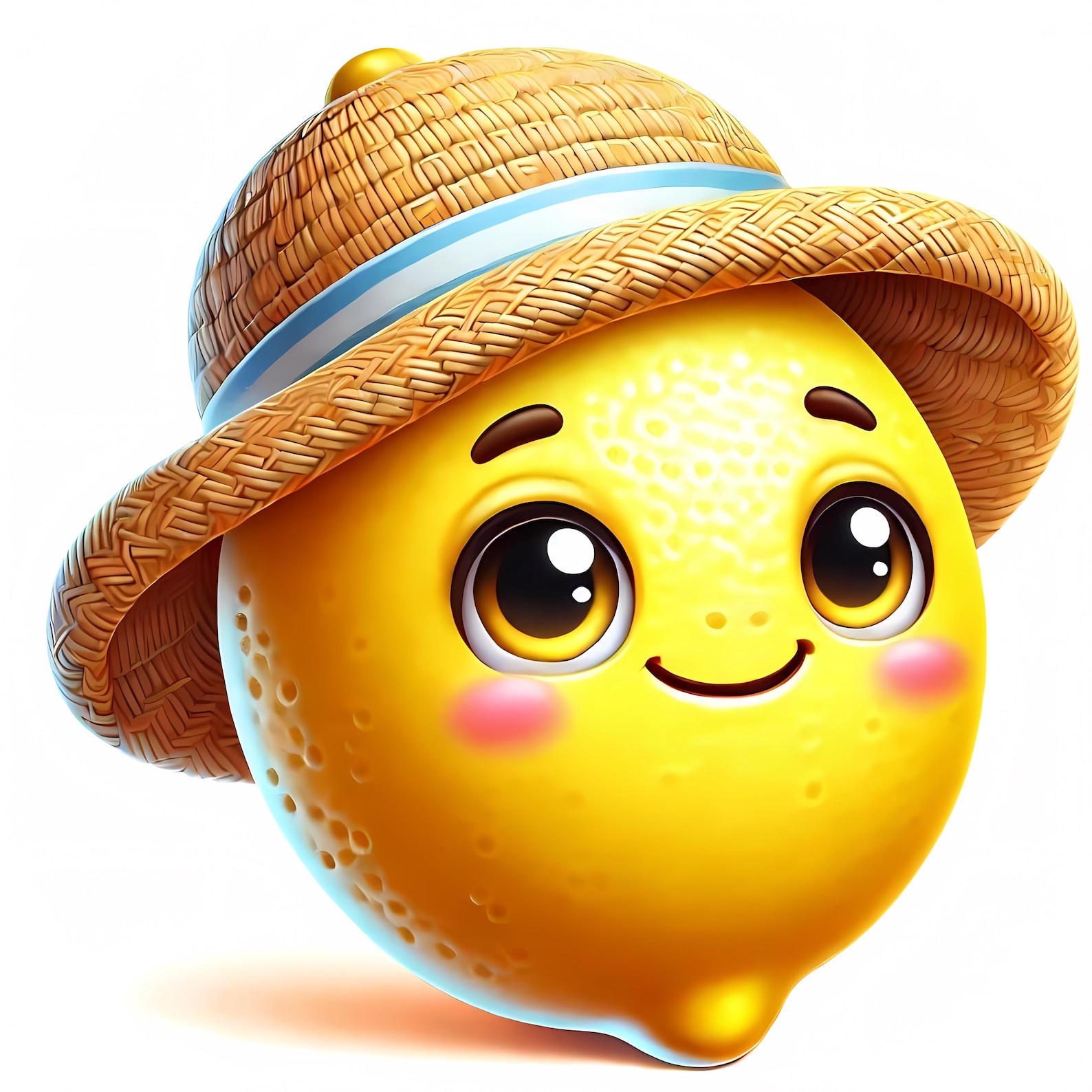 Cute Lemon Clipart Bundle 10 High-quality Jpgs Charming Lemon Kawaii ...