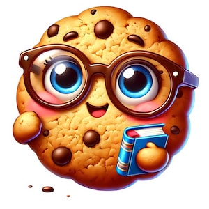 Cute Cookie Clipart | Baking & Dessert Art (digital Download) - Etsy