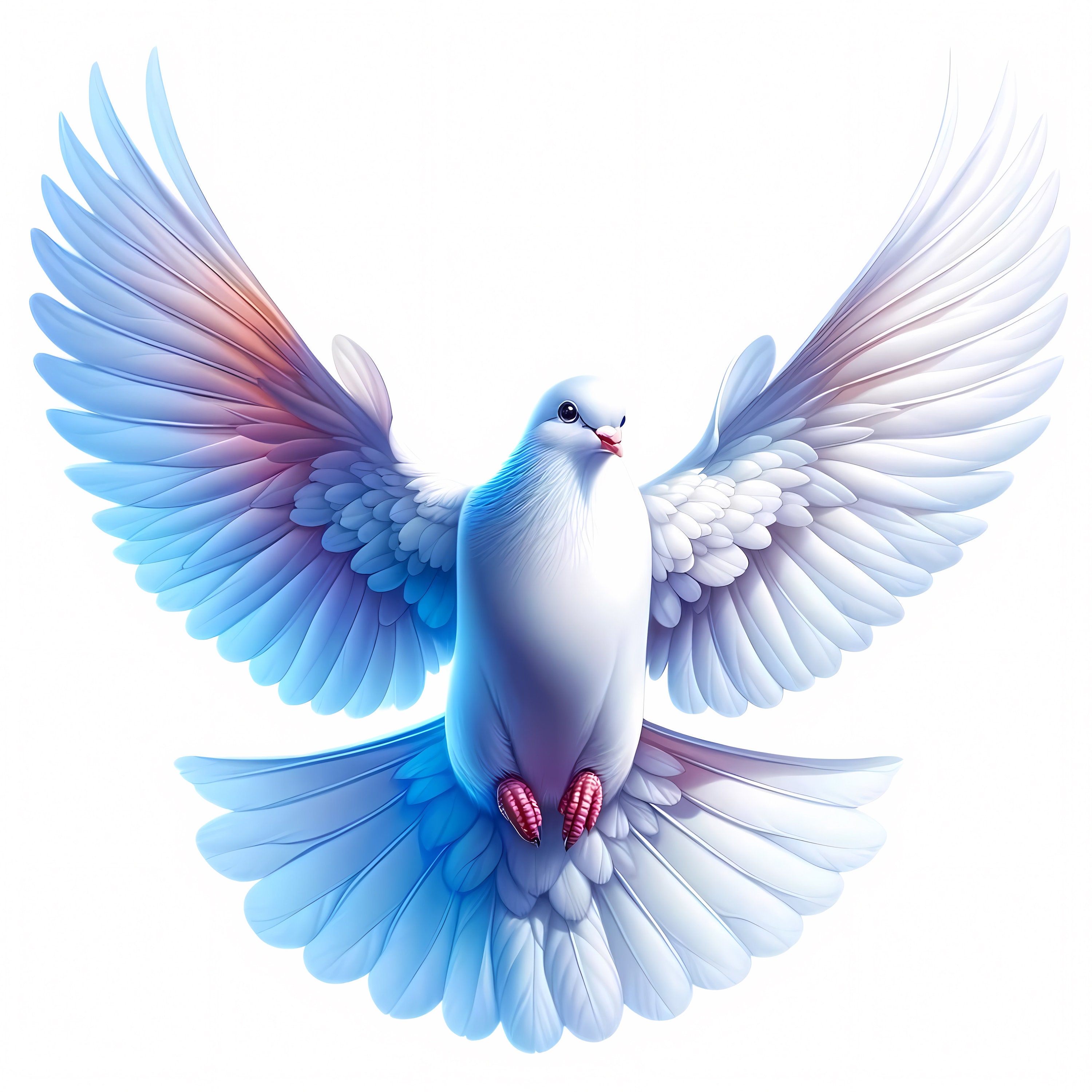 Dove Clipart Bundle | Peaceful Wall Art, Spiritual Printables ...