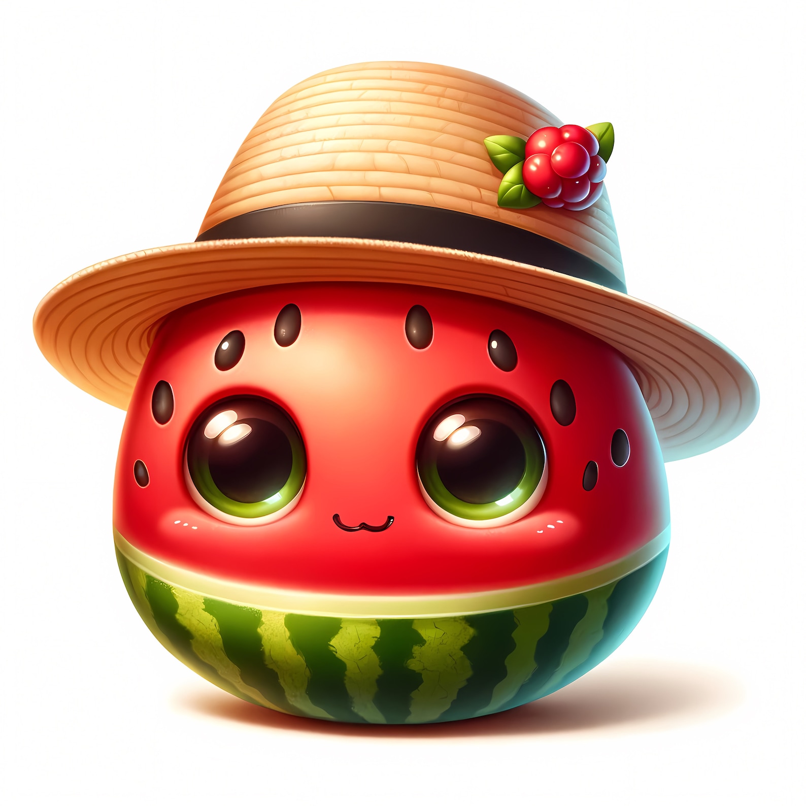 Cute Watermelon Clipart 12 High-quality Jpgs Clipart Bundle Nursery ...