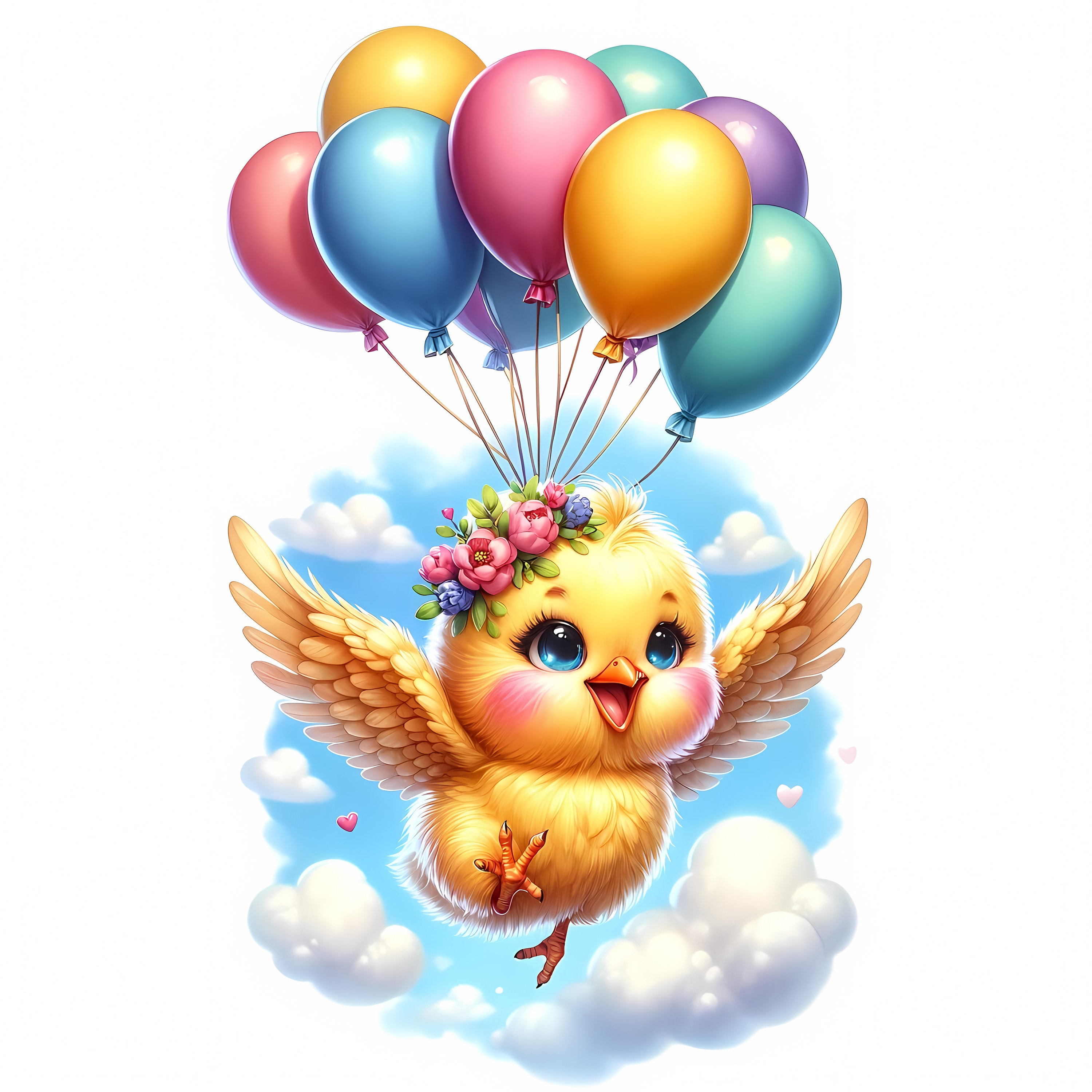 Cute Chicken Clipart 11 High-quality Jpgs Adorable Chicken With ...