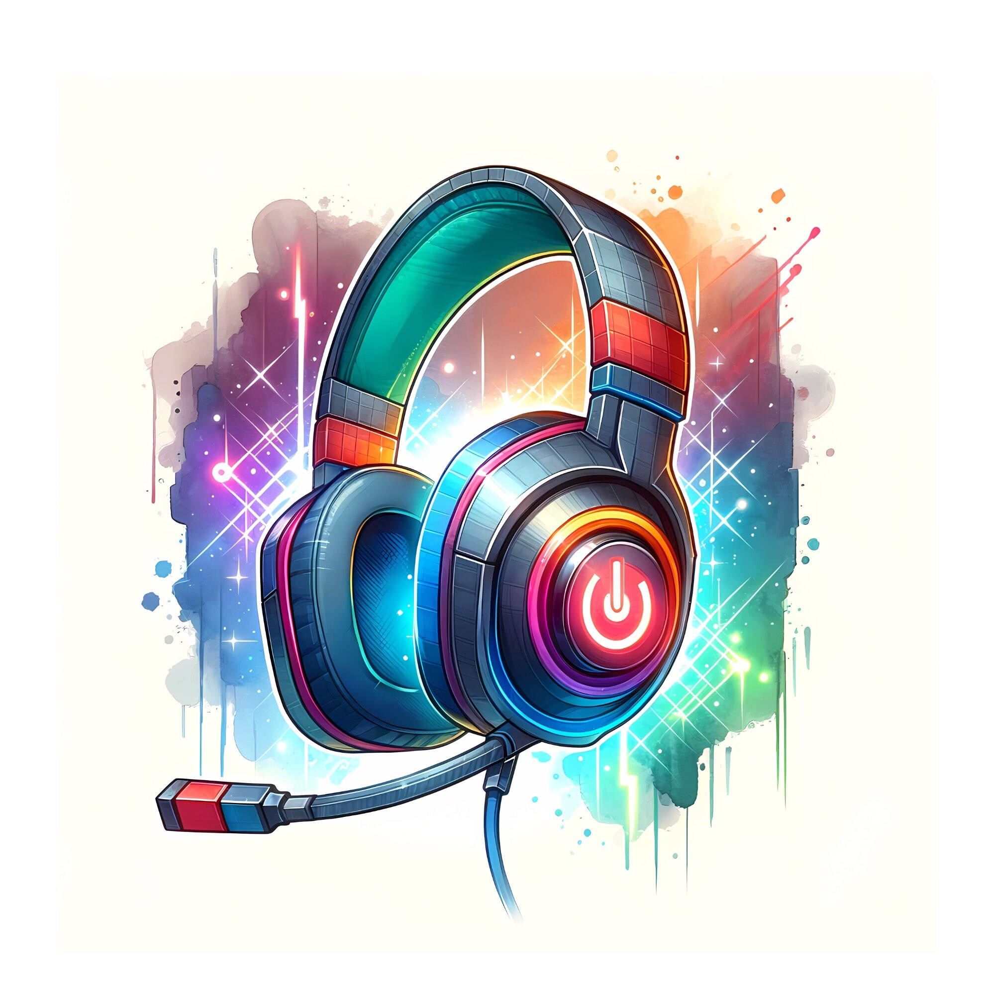 Game Headphone Clipart 10 High-quality Jpgs Gamer Headset Clipart ...