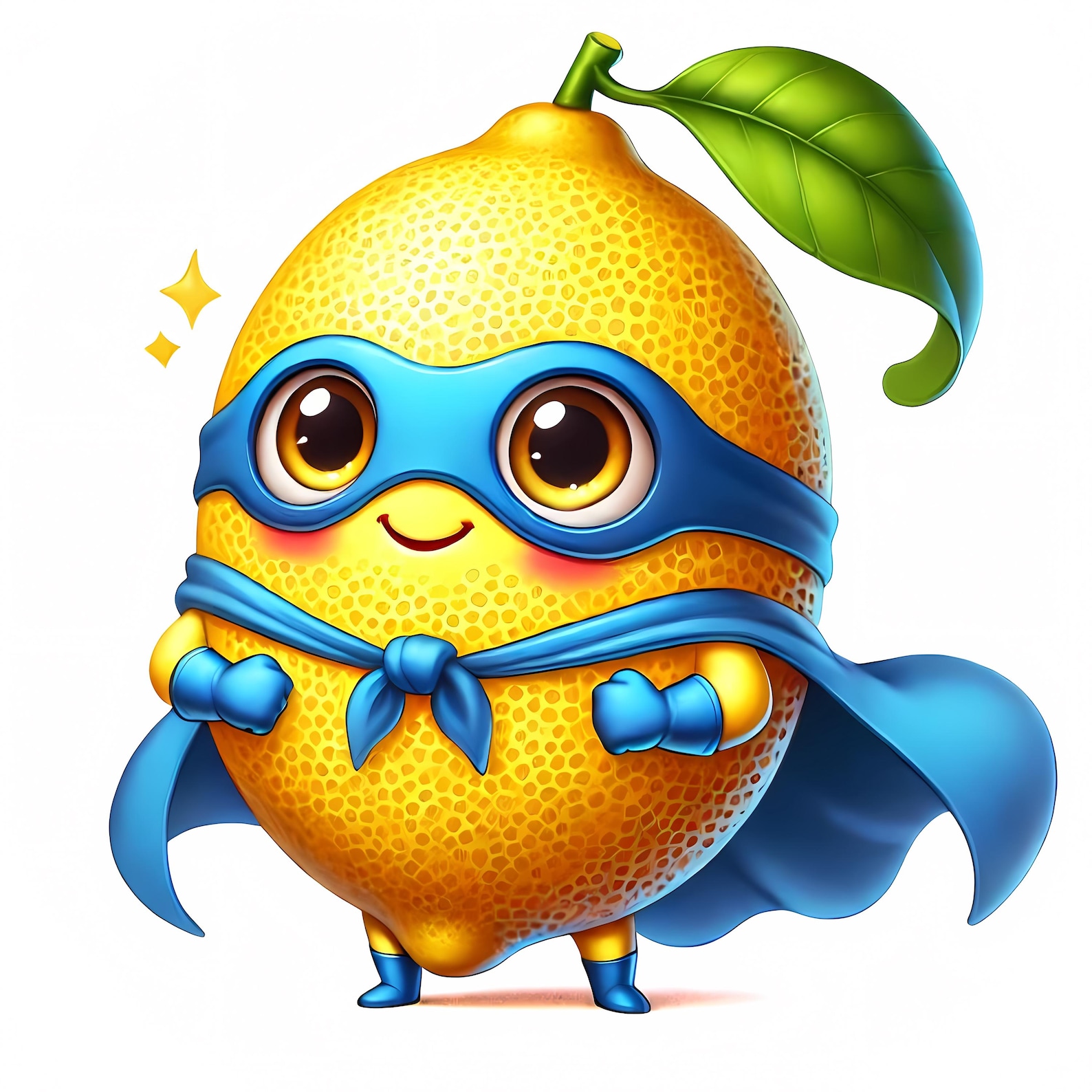 Cute Lemon Clipart Bundle 10 High-quality Jpgs Charming Lemon Kawaii ...