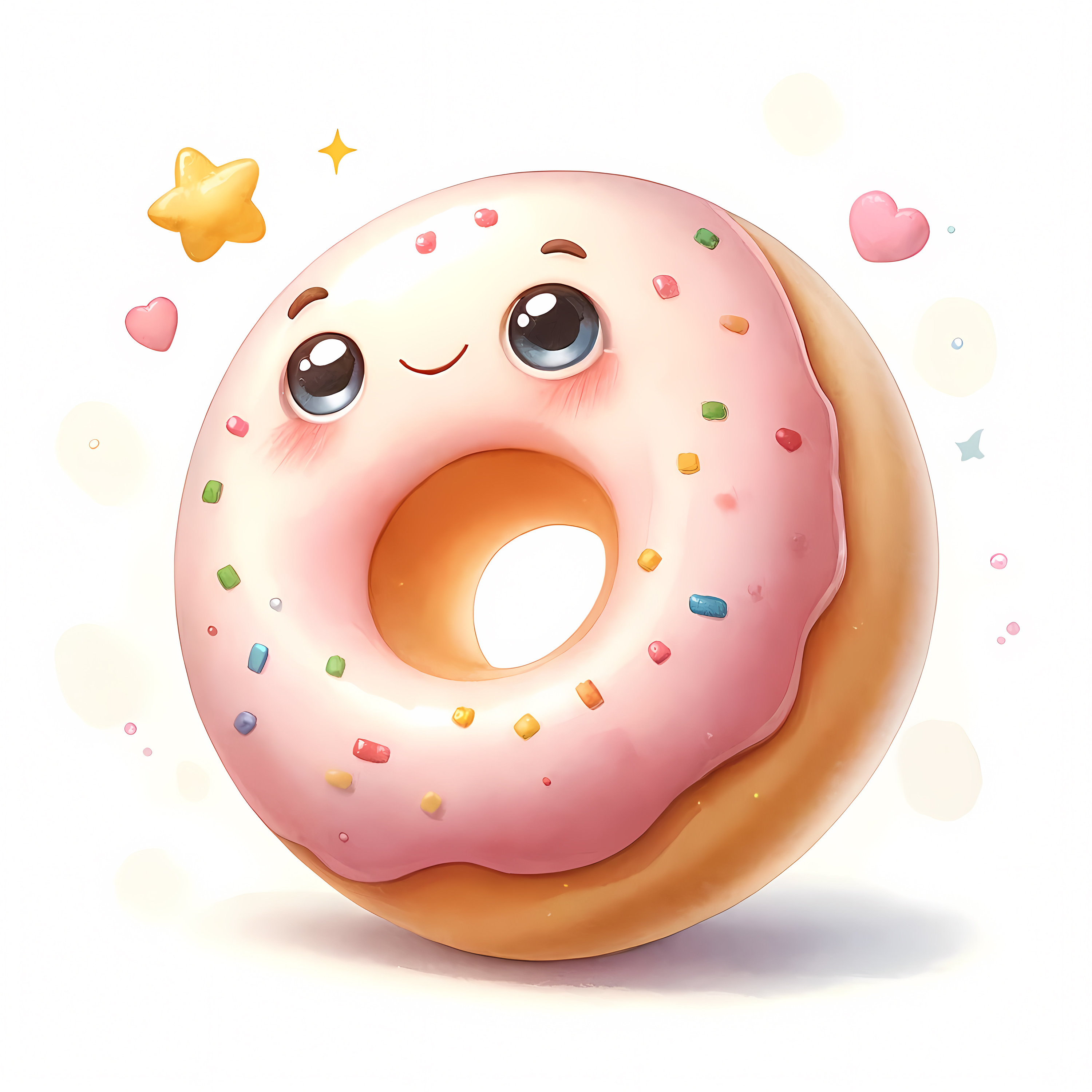 Cute Donuts Clipart 12 High-quality Jpgs Adorable Cute Donuts Clipart ...