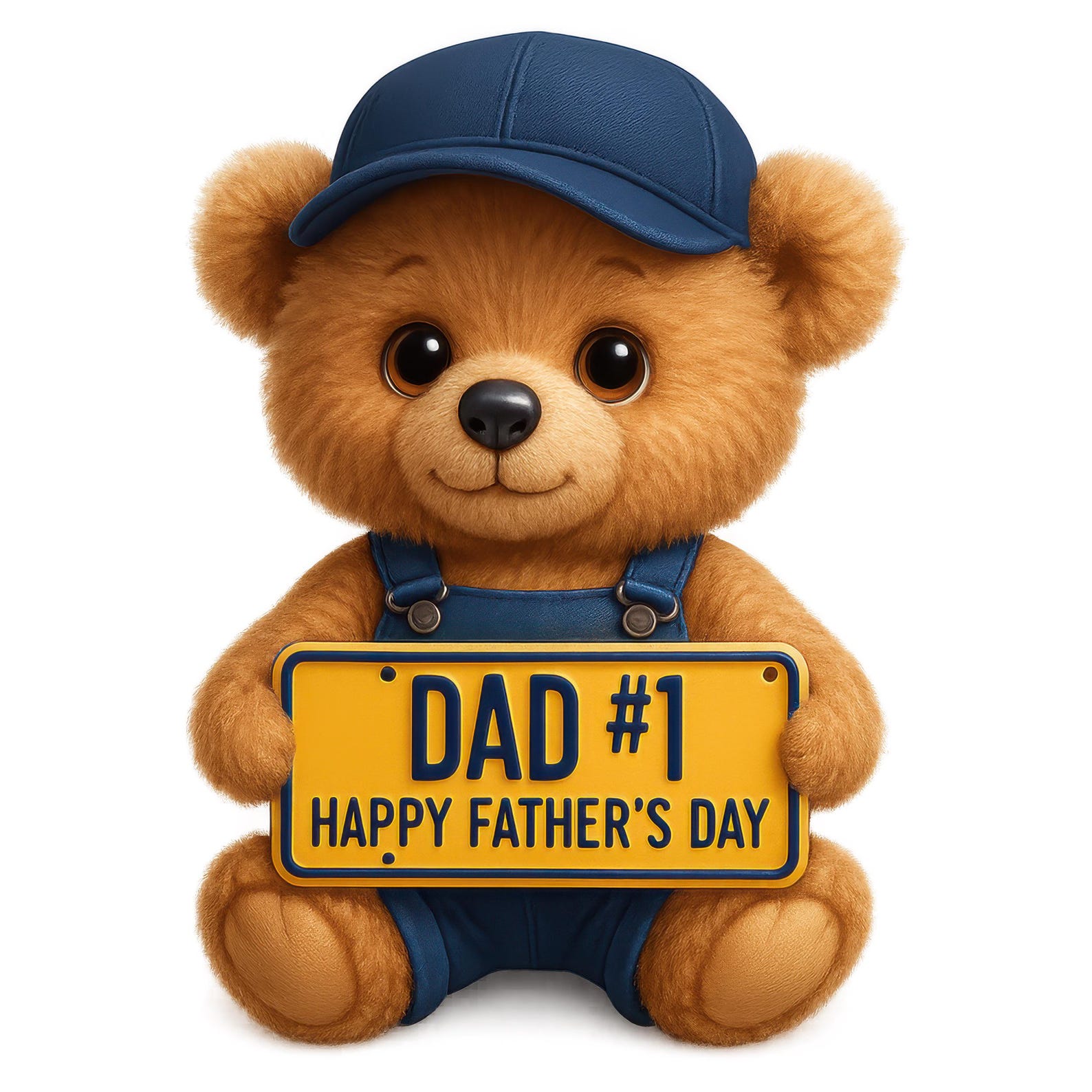 Father's Day Teddy Bear Clipart, High-quality PNG (digital Download) - Etsy