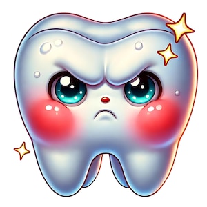 Cute Teeth Clipart | 14 High-quality Jpgs | Adorable Teeth Clipart ...
