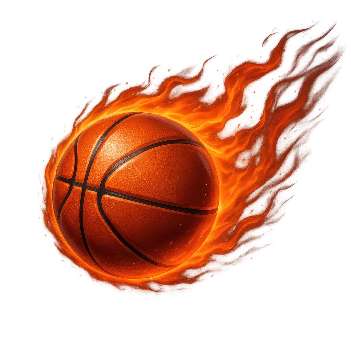 Basketball Clipart Set, Sport Graphics, Commercial Use (digital ...