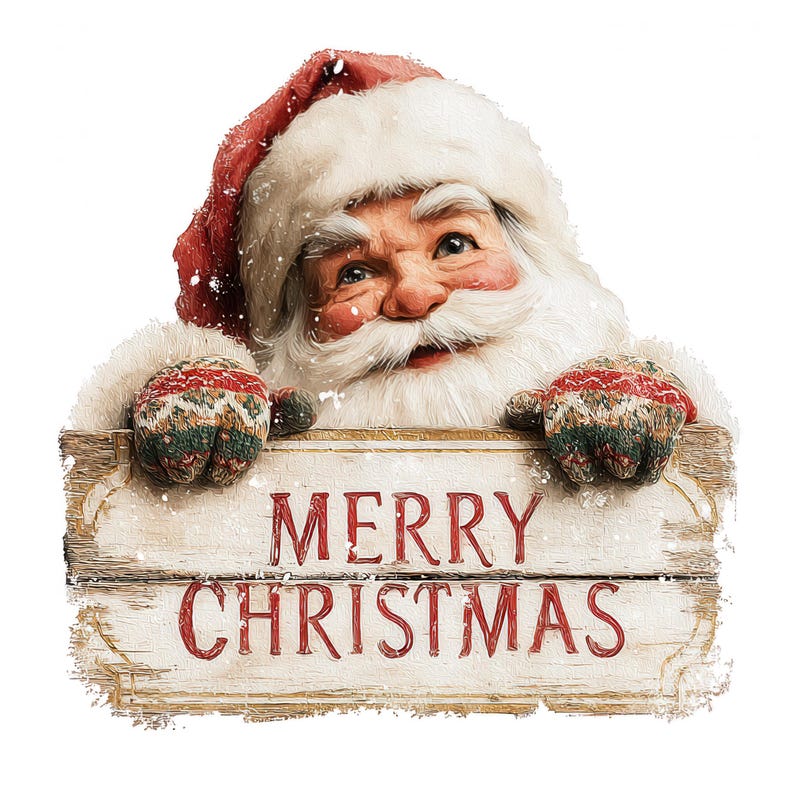 Imágenes prediseñadas de Papá Noel navideño: Gráficos festivos de Papá ...