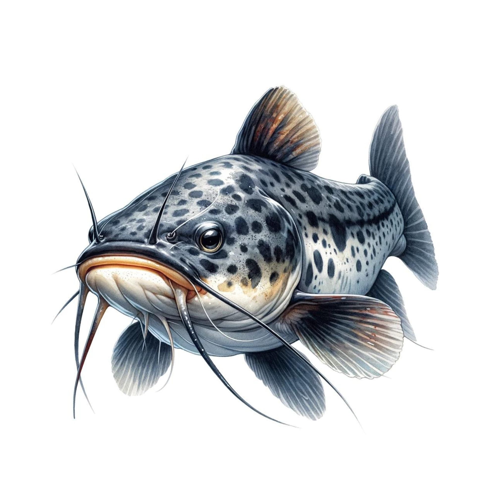 Catfish Clipart | 13 High-quality Jpgs | Clipart Bundle | Wall Art | Papercrafts | Junk Journals ...