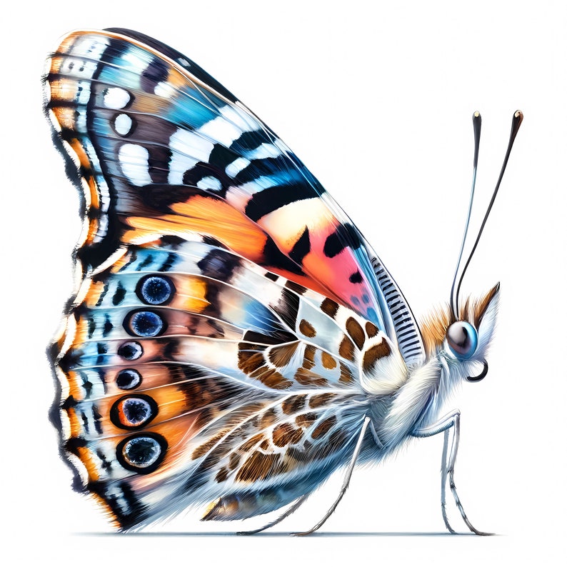 Butterfly Clipart 12 High-quality Jpgs Colorful Butterflies Clipart ...
