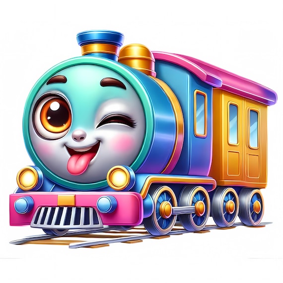 Cartoon Train Art
