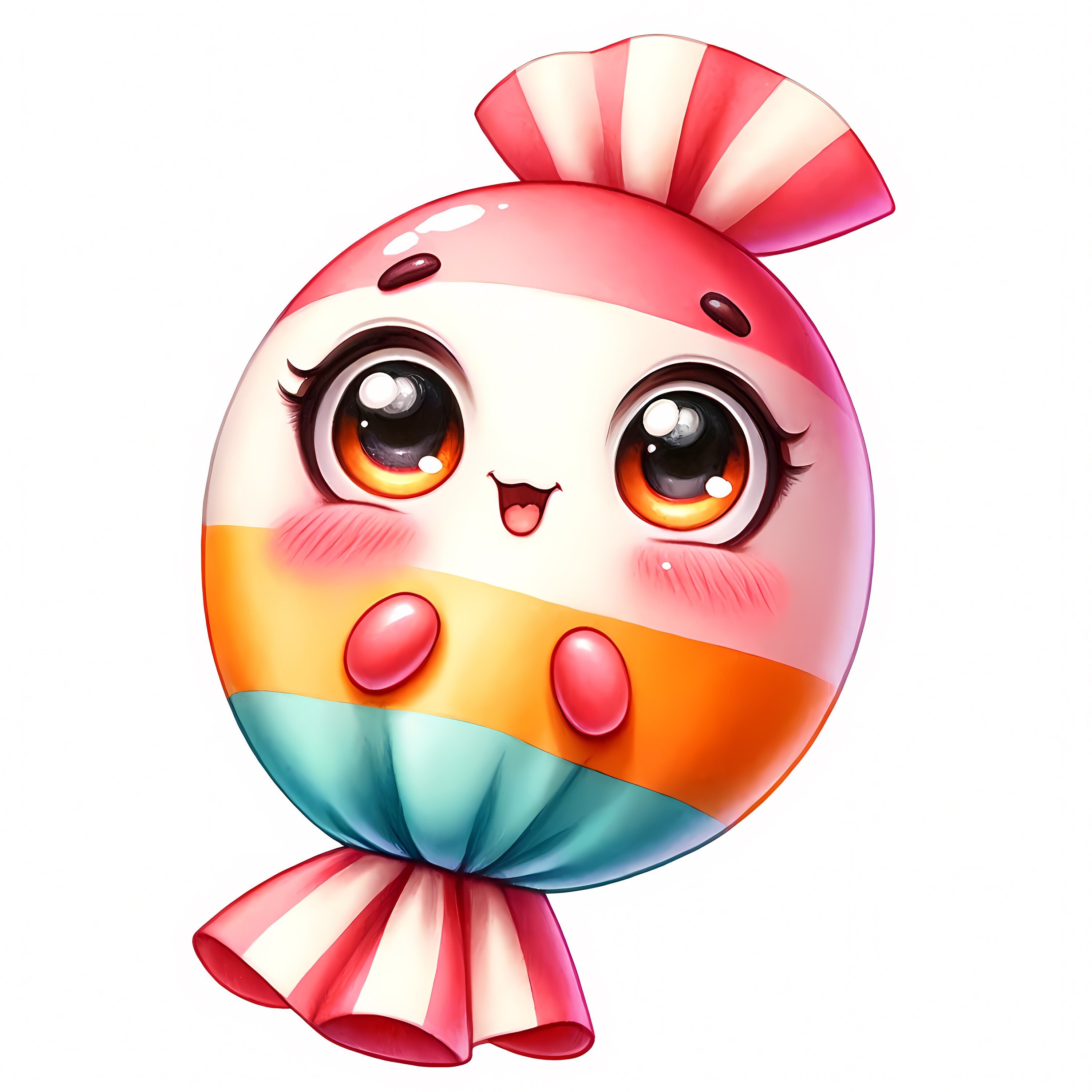Kawaii Candy Clipart | Sweet Treats Art (jpgs, Digital Download) - Etsy ...