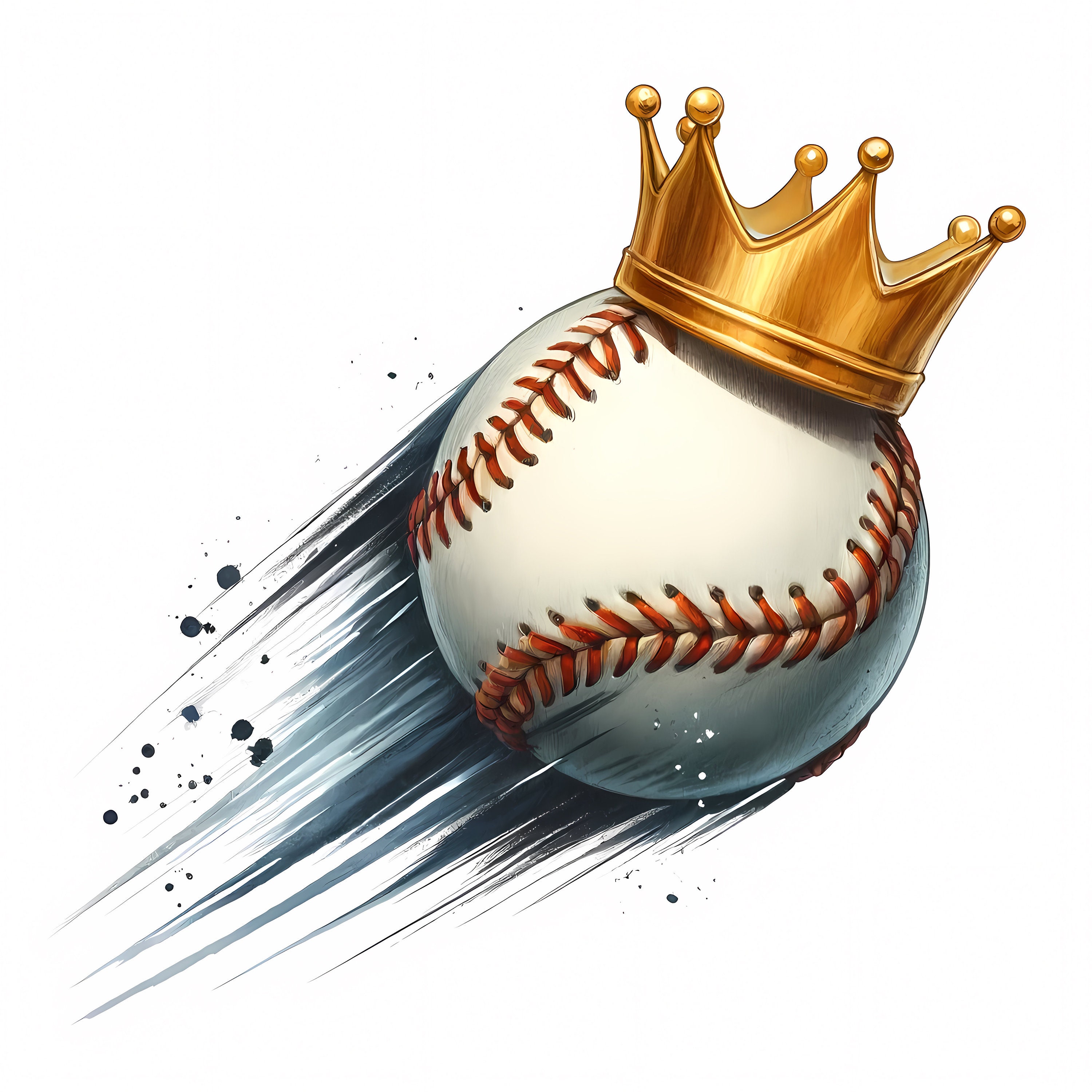 Softball With Crown Clipart 12 High-quality Jpgs Dynamic Softball ...