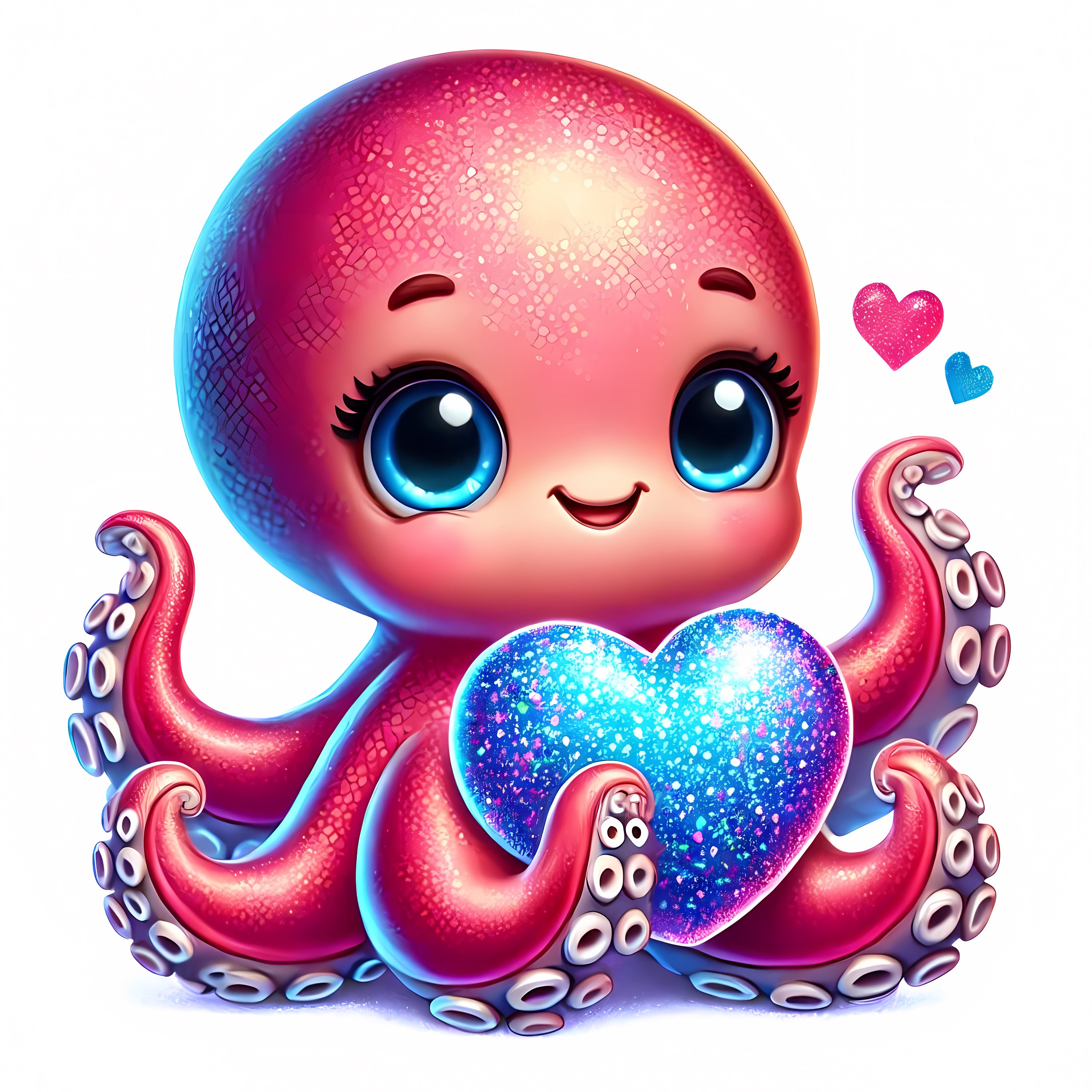 Cute Octopus Clipart 10 High-quality Jpgs Adorable Cute Octopus Clipart ...