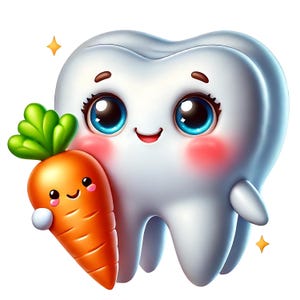 Cute Teeth Clipart | 14 High-quality Jpgs | Adorable Teeth Clipart ...