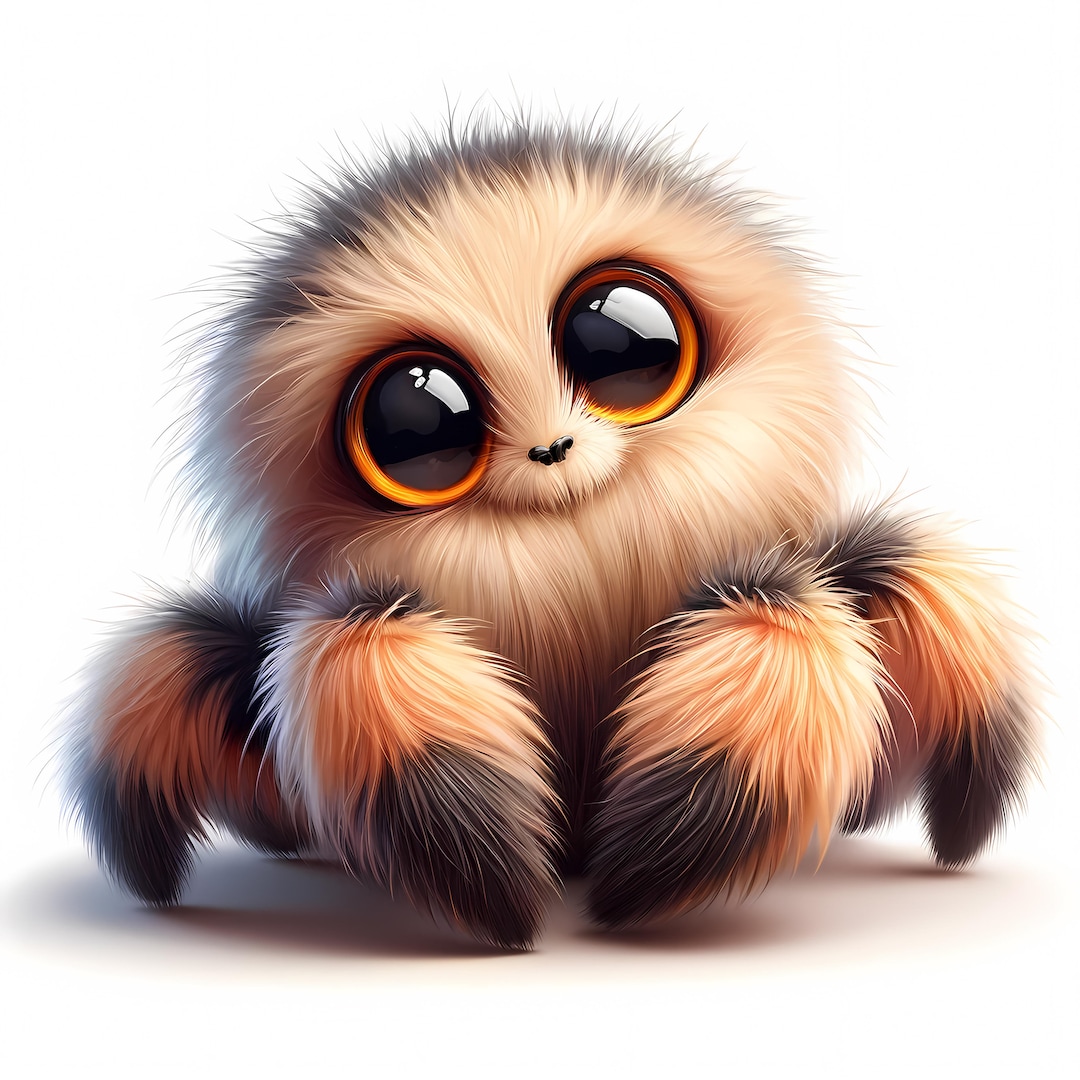 Cute Spider Clipart Bundle – Adorable Nursery Art (digital Download) - Etsy