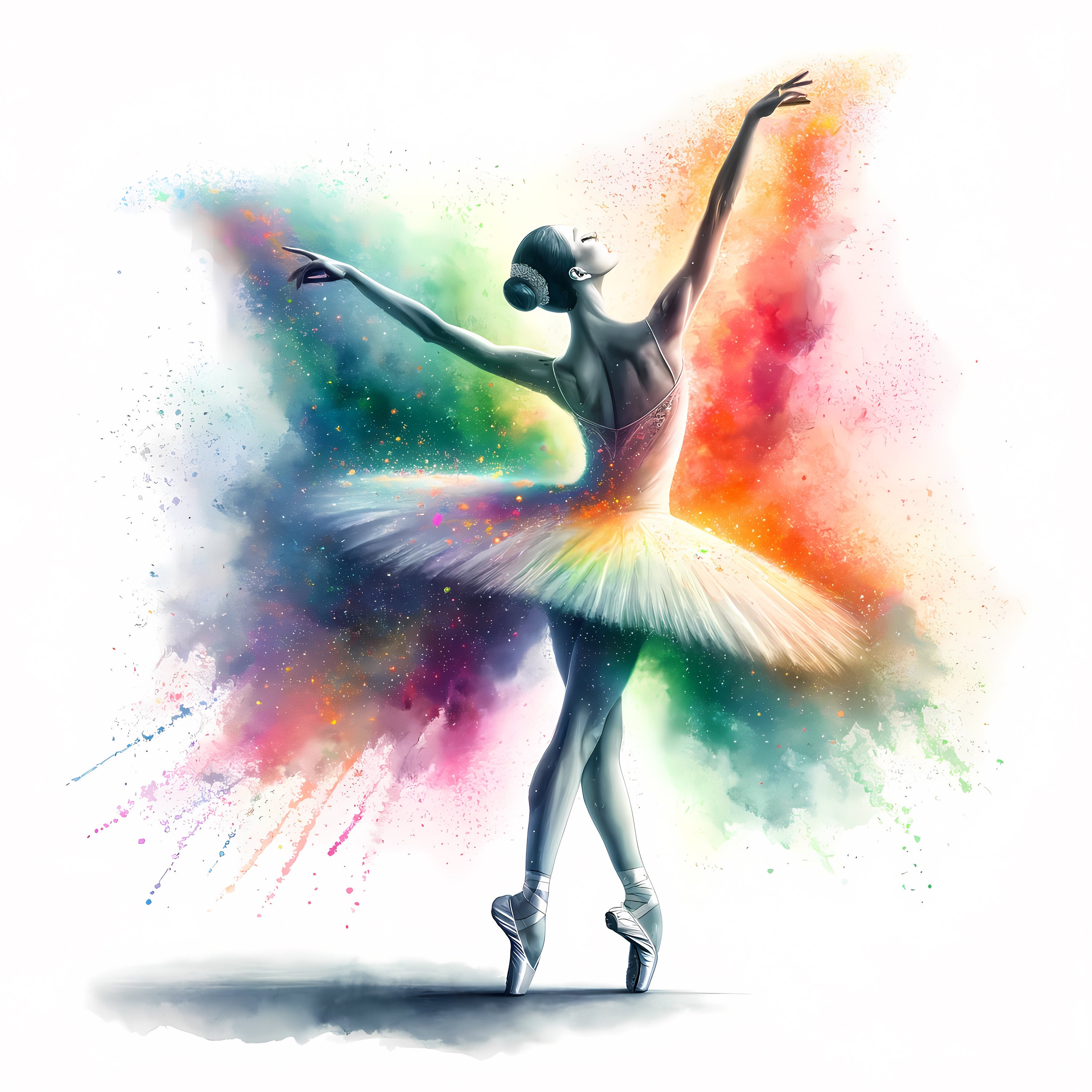 12 Ballerina Clipart: Ballet Dancer JPG Bundle (digital Download) - Etsy