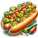 Hot Dog Clipart – High-quality Fast Food Art (JPG Digital Download) - Etsy