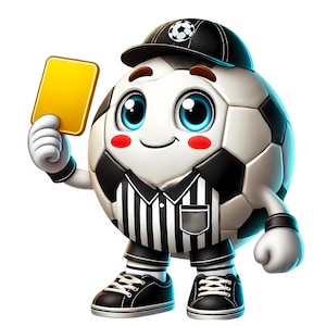 Cute Soccer Ball Clipart | 12 High-quality Jpgs | Adorable Football ...