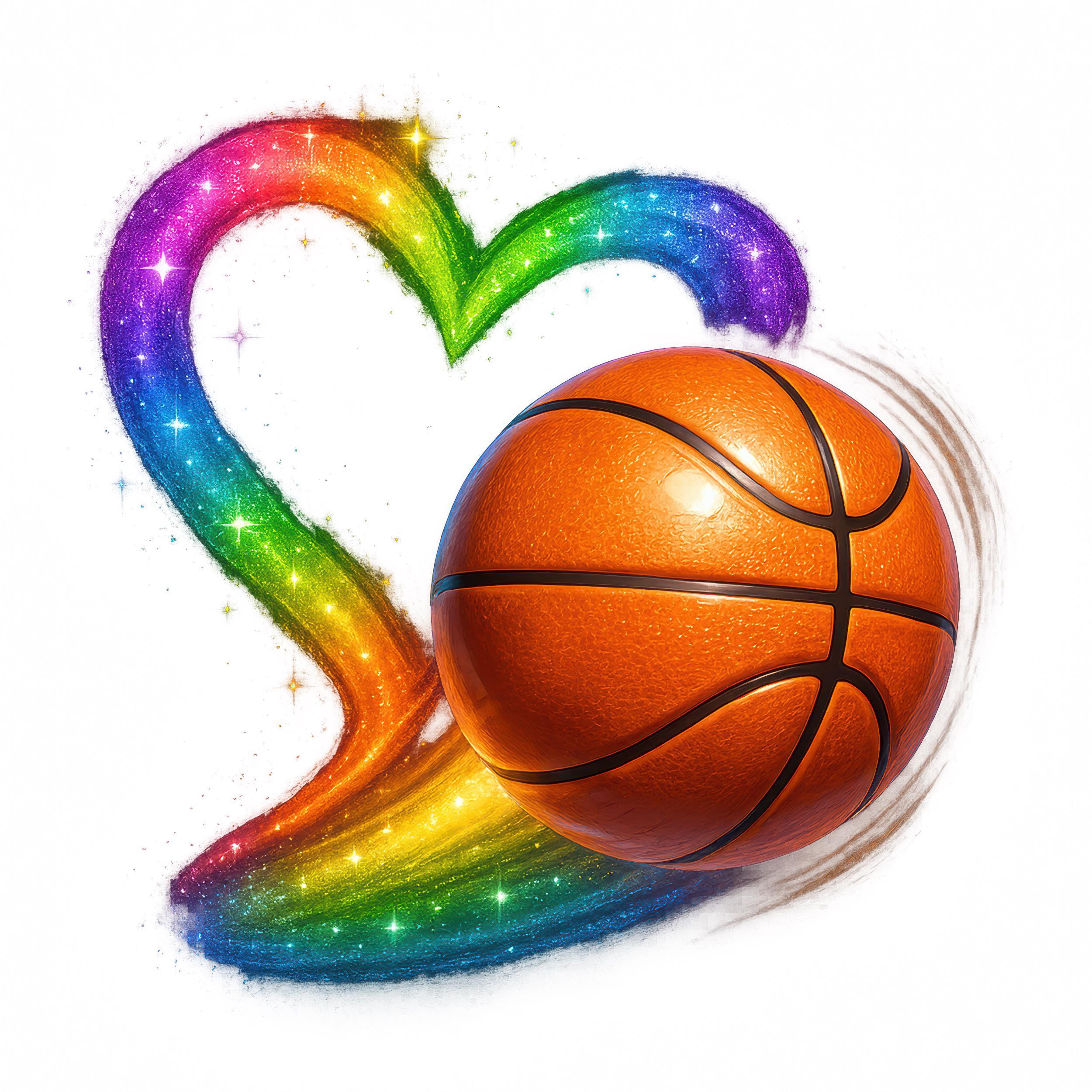 Basketball Clipart Set, Sport Graphics, Commercial Use (digital ...