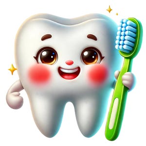 Cute Teeth Clipart Bundle | Dental Art, Nursery Decor (digital Download ...