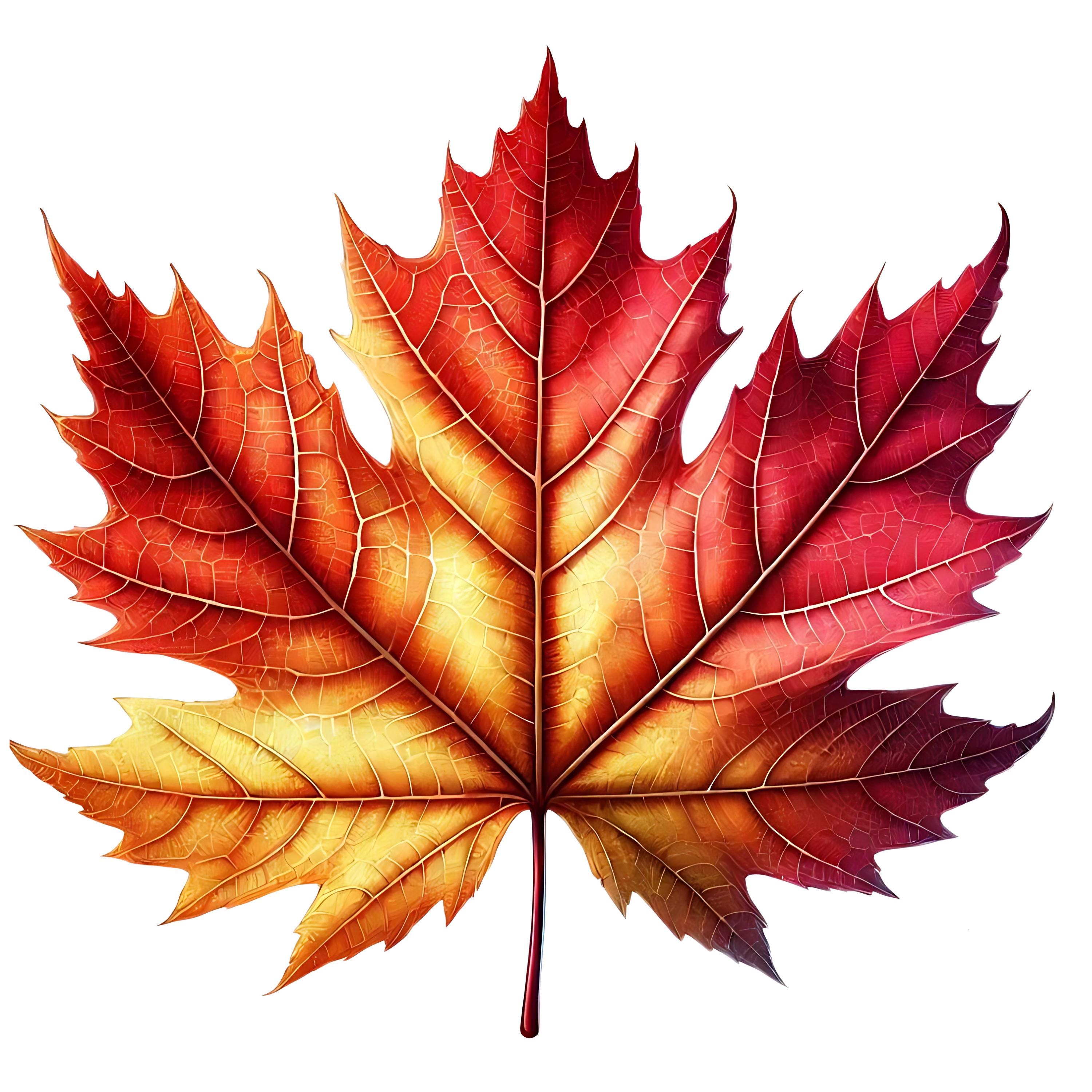Maple Leaf Clipart: Fall Autumn Art (digital Download, Commercial Use ...