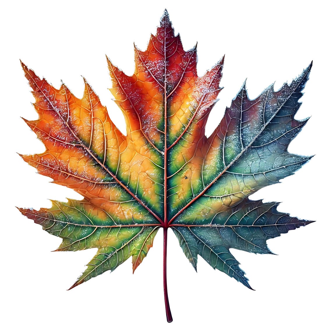 Maple Leaf Clipart: Fall Autumn Art (digital Download, Commercial Use ...
