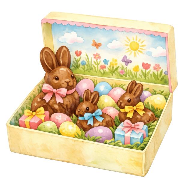 Candy Easter Clipart: Easter Sweets Graphics, Digital Download, 14 PNG ...