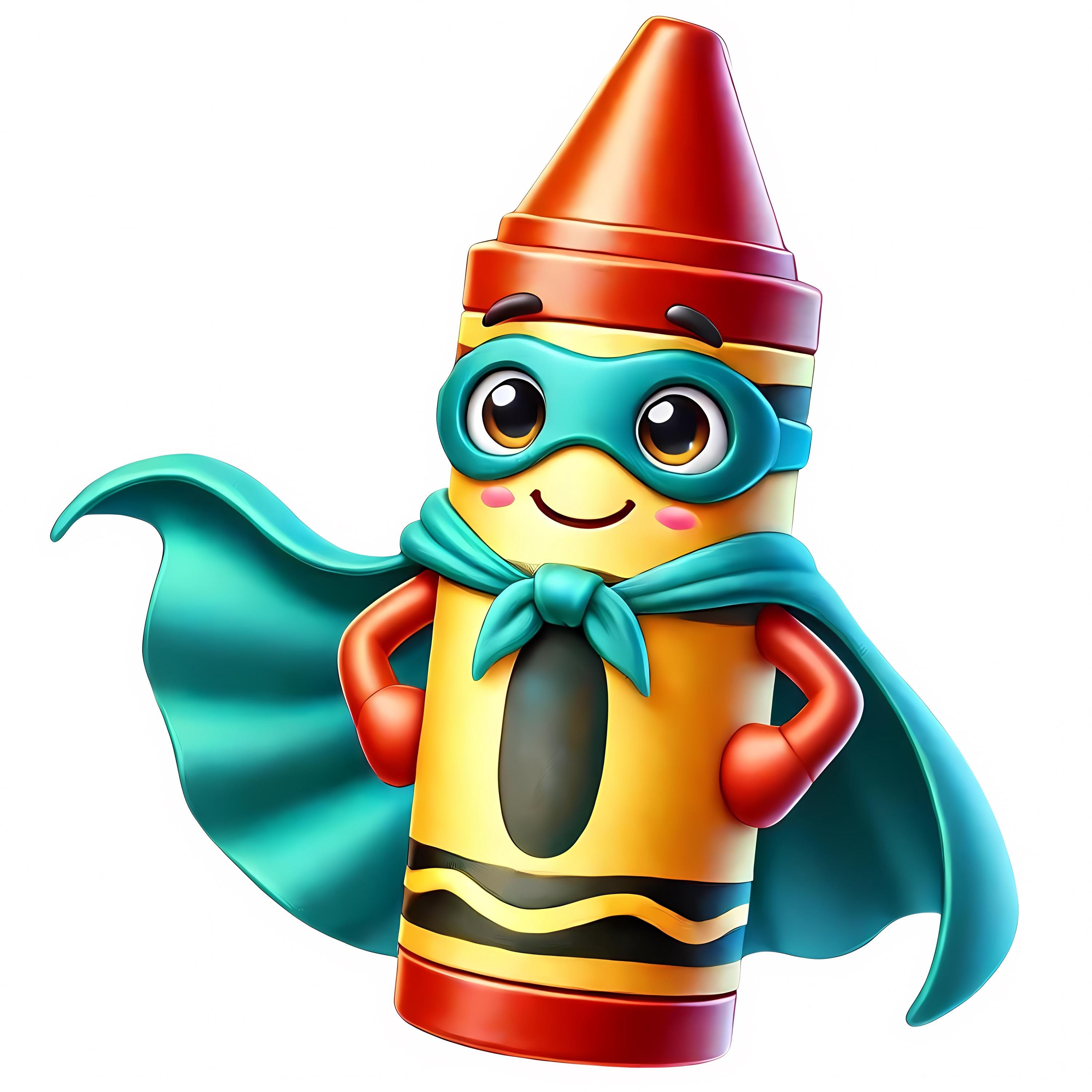 Cute Crayon Clipart | 14 High-quality Jpgs | Adorable Crayon Clipart ...